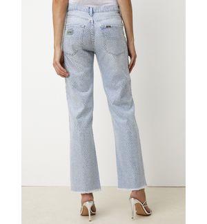 Modetrend: Im Herbst tragen wir Jeans mit Strass und Nieten